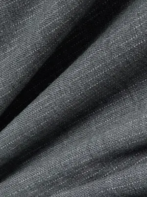 Tove Estelle Pinstriped Woven Midi Dress
