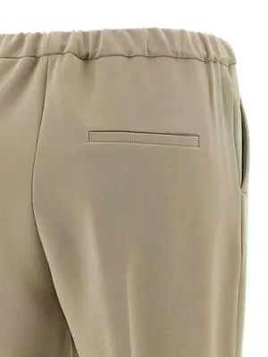 Alberto Biani Elasticated Pleat Trousers
