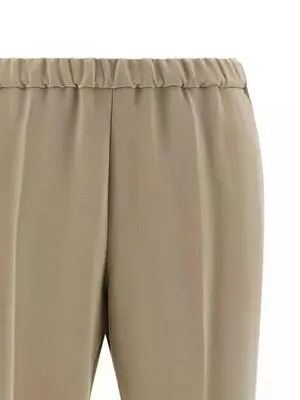 Alberto Biani Elasticated Pleat Trousers