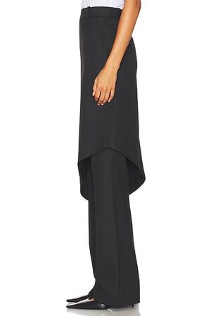 HELSA Asymmetrical Skirt Overlay Trousers