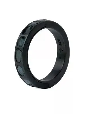 PARTS OF FOUR Sistema Blue Diamond Ring