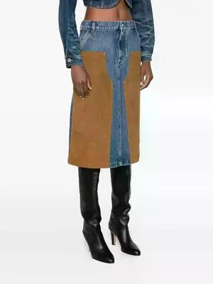 Stella McCartney Panelled Midi Skirt