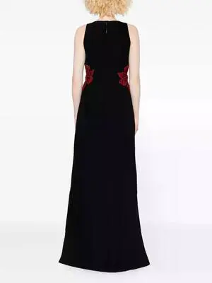 AAVVA Sequin Embellished Sleeveless Gown