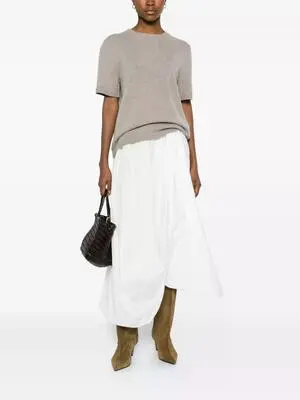 Soft Goat Oversized Knit T-shirt