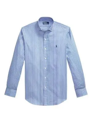 Polo Ralph Lauren Striped Long-sleeve Shirt - Blue