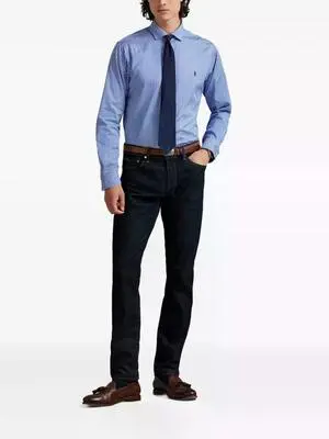 Polo Ralph Lauren Striped Long-sleeve Shirt - Blue