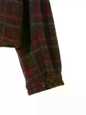 Undercover Checked Zip-up Jacket