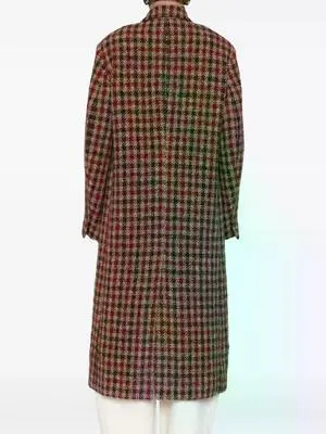 UMA WANG Checked Single-breasted Coat