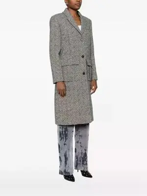 Patrizia Pepe Herringbone Coat