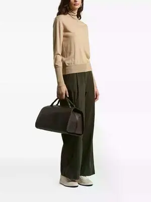Peserico Roll-neck Glitter-details Pullover
