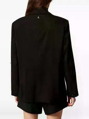TWINSET Embellished Crystal Blazer