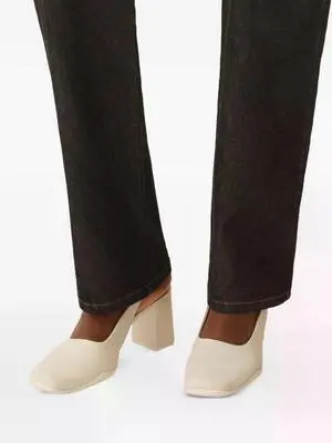 Fabiana Filippi 75mm Block Heel Slingback Pumps