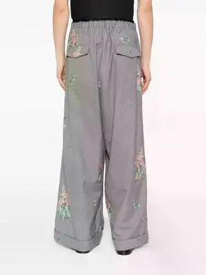 BED J.W. FORD Floral Embroidered Trousers