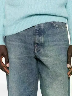 SUNFLOWER Wide-leg Twisted Jeans