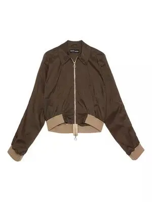 EDWARD CUMING Zip-up Lightweight Jacket - Brown