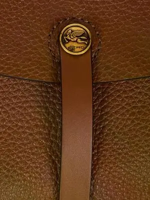 Etro Pony Buckle-fastening Leather Shoulder Bag