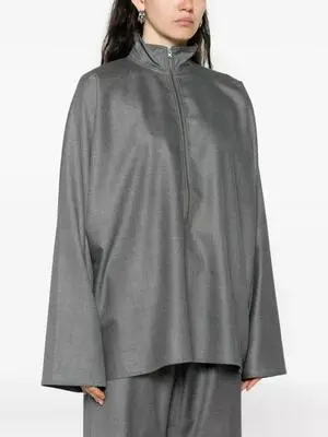 Sofie D'hoore Half-zip High Neck Blouse