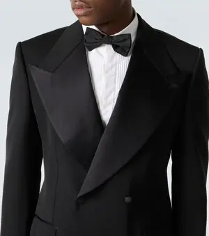 Dolce & Gabbana Wool And Silk-blend Tuxedo Jacket