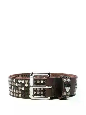 HTC LOS ANGELES Studded Leather Belt