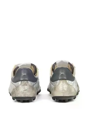 MAISON MARGIELA Metallic Low-top Sprinters - Silver