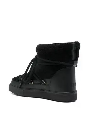 Inuikii Lace-up Shearling Boots