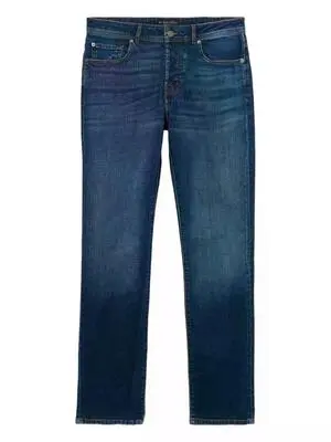 Brooks Brothers Five-pocket Cotton Jeans - Blue