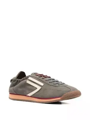 PURAAI Suede Effect Panelled Sneakers - Grey