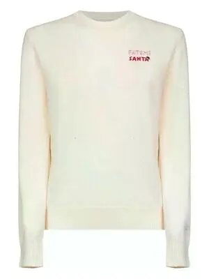 MC2 SAINT BARTH Logo-embroidered Crew Neck Sweater