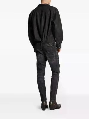 Dsquared2 Distressed Patch Detail Jeans
