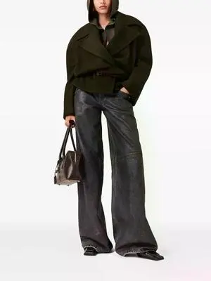 Stella McCartney Cropped Belted Jacket