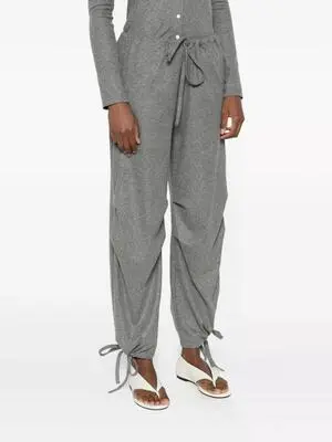 ALFIE Grace Wide-leg Trousers With Drawstring Waist And Ankle Detail
