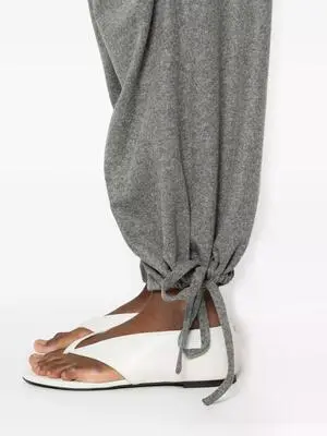 ALFIE Grace Wide-leg Trousers With Drawstring Waist And Ankle Detail