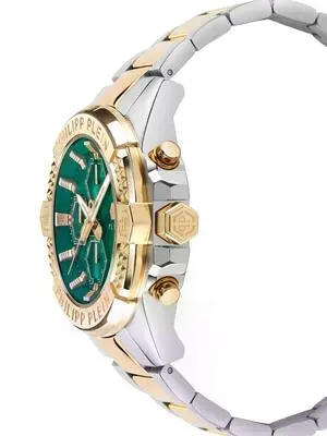 Philipp Plein The $kull Chronograph Stainless Steel Watch - Green
