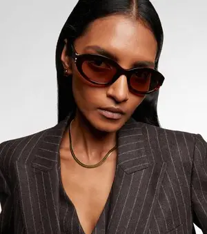 Cartier Signature C Oval Sunglasses - Brown