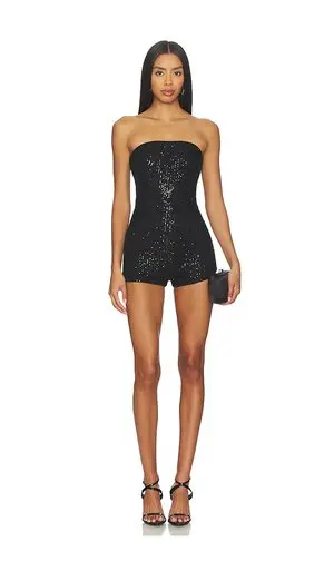 Superdown Amaris Romper - Black