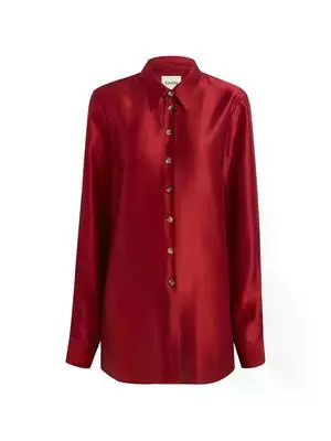 Khaite Buttoned Shirt - Red