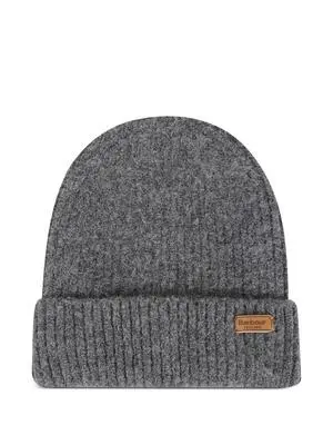 Barbour Knitted Beanie And Scarf Set