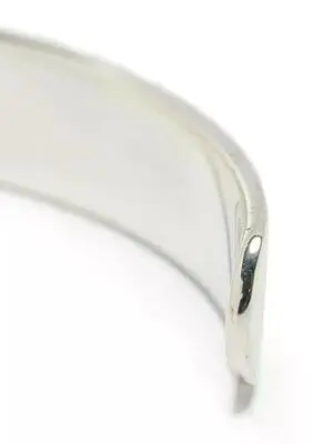 OBSIDIAN Tone Open Cuff Bracelet