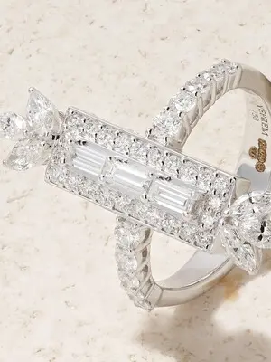 Yeprem 18-karat White Gold Diamond Ring