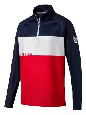 PUMA Volition Jetstream Half-zip Sweatshirt With Long Sleeves - Blue