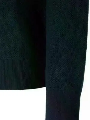 Zegna Merino Wool Quarter Zip Sweatshirt