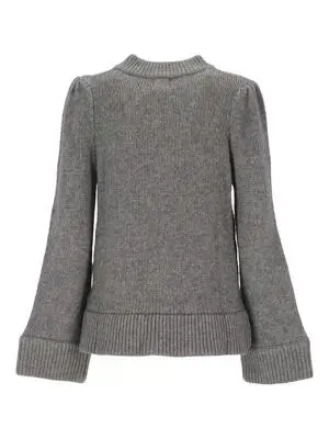 MADELEINE THOMPSON Wool Blend Sweater - Grey