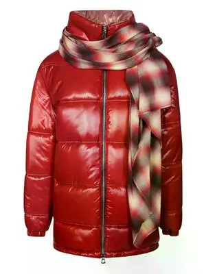MARBELL Mikaela Zipped Coat - Red