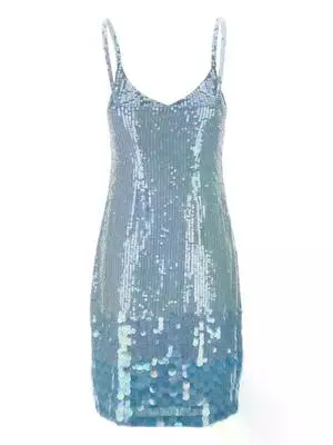 P.a.r.o.s.h Sequin-embellished Midi Dress With Spaghetti Straps
