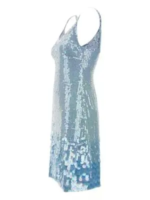 P.a.r.o.s.h Sequin-embellished Midi Dress With Spaghetti Straps