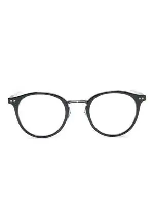 LEISURE SOCIETY Anacapa Round-frame Eyeglasses - Silver