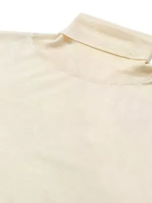 Brooks Brothers Wool Turtleneck Sweater - Neutrals