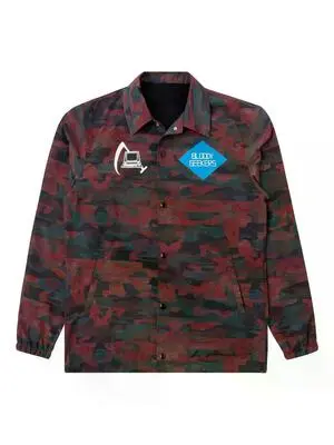 Undercover Bloody Geeks Camouflage-print Coach Jacket - Red