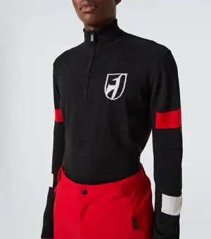 Toni Sailer Hubert Wool Half-zip Sweater