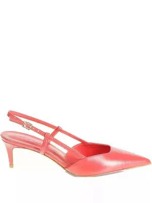 SERGIO LEVANTESI 50mm Elsa Slingback Pumps - Red